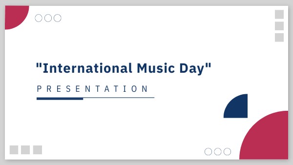 "International Music Day"