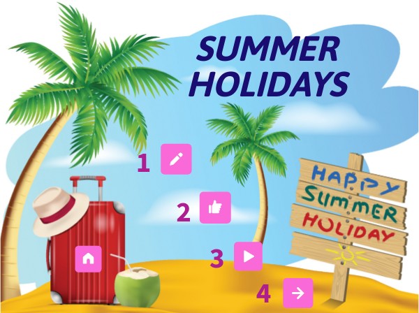 Summer holidays | Genially