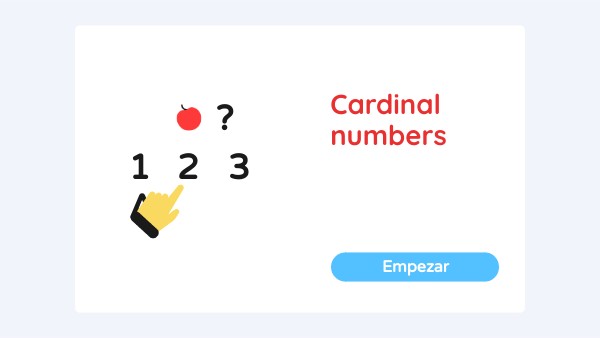 CARDINAL NUMBERS | Genially