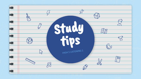 H5 L1 - Study tips | Genially
