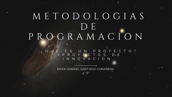 Metodologia de la programacion | Genially