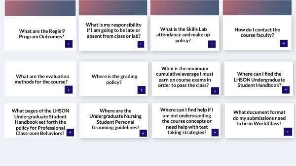 Nursing Scavenger Hunt | Genially