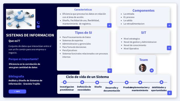 Infografía SIstemas de Información | Genially
