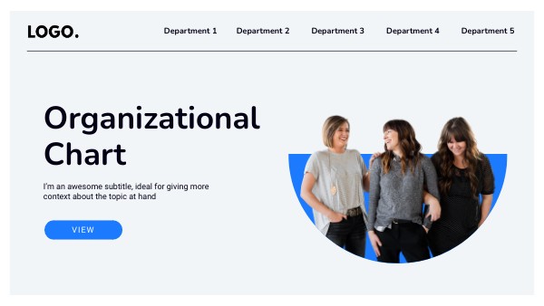 ORGANIZATIONAL CHART | Genially