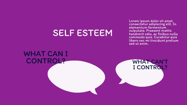 BUILDING SELF ESTEEM | Genially