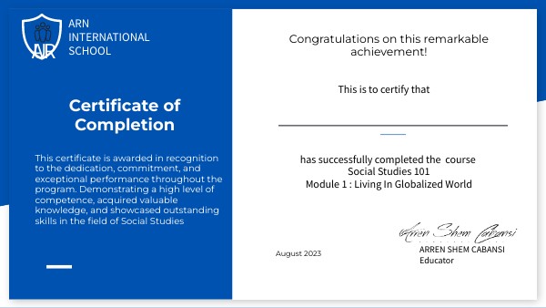 Unpaid CERTIFICATE | Genially