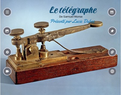 Le télégraphe de Samuel Morse présenté par Lucie Dubos