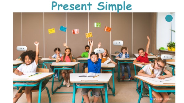 Present Simple cards | Genially