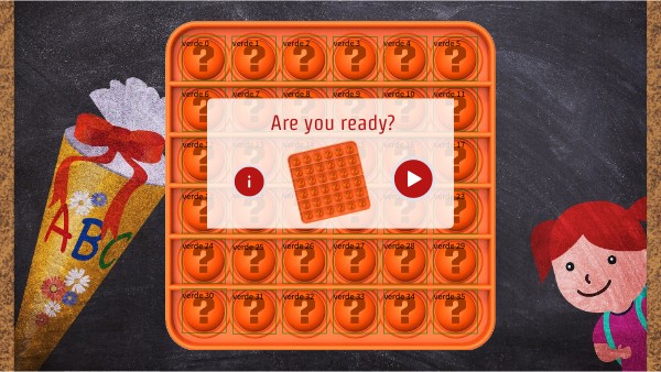 Pop it Questions | Genially