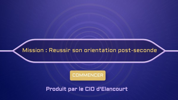 Mission orientation 2nde