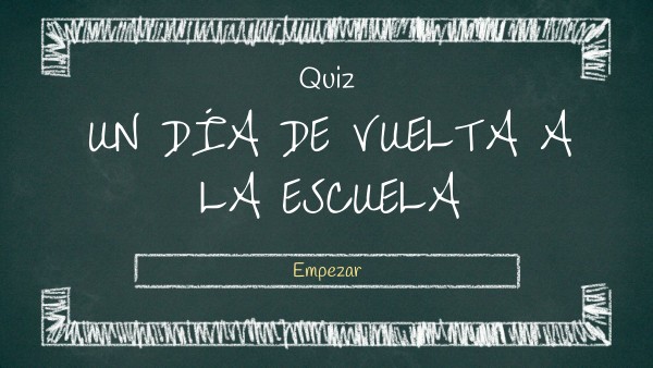 De regreso a Clase... | Genially