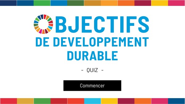 QUIZ sur les ODD | Genially