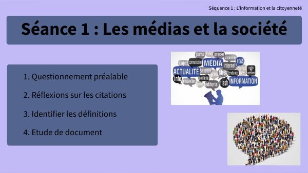 1ère/séquence 1/séance1 | Genially