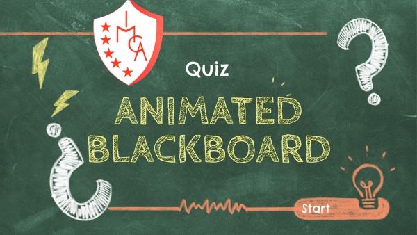 ANIMATED BLACKBOARD