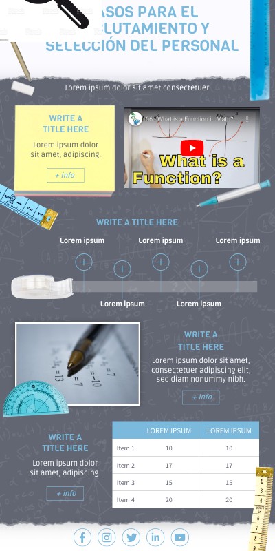 Pasos para el reclutamiento y selección del personal | Genially