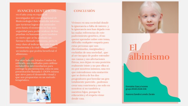 El albinismo | Genially