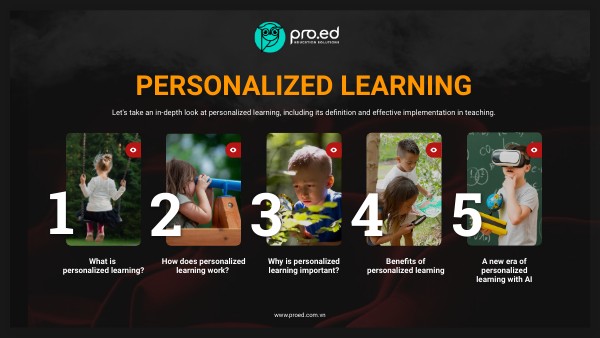 PERSONALIZED LEARNING
