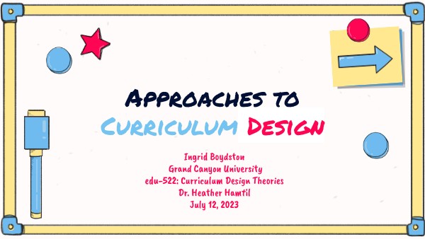 Approaches to Curriculum Design IB | Genially
