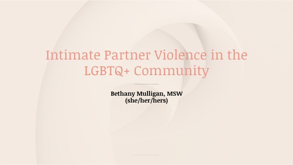 LGBTQ+ IPV