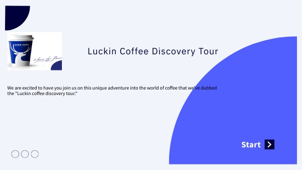 Luckin coffee discovery tour | Genially