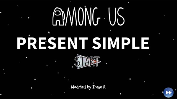 AMONG US Present simple (Irene R) | Genially