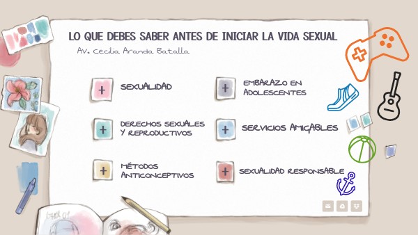 sexualidad responsable | Genially