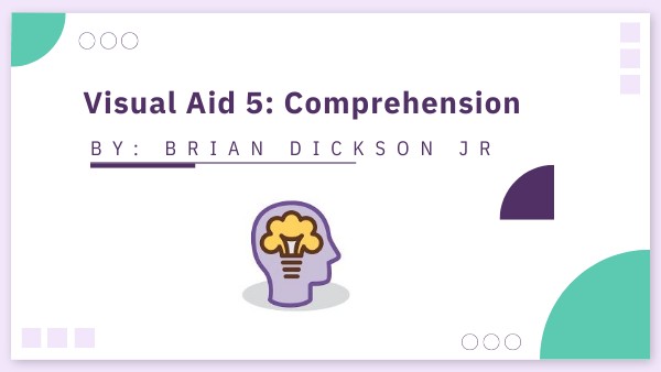 Visual Aid 5: Comprehension