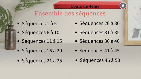 4e - Par séquence