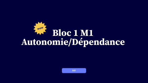 autonomie dépendance | Genially