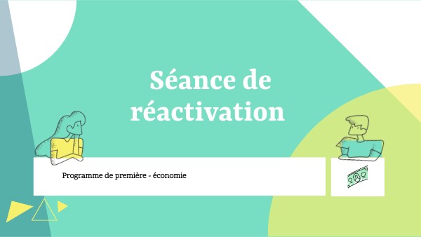 séance de réactivation | Genially