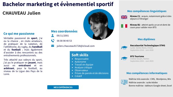 CV.Juillet2023 Decathlon | Genially