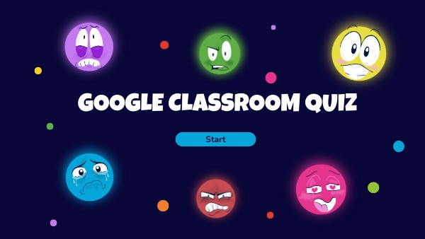 Google Classroom Quiz