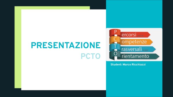 PCTO Marco Ricchiazzi