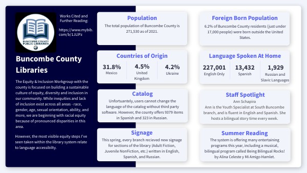 Language Accesibility in the Library