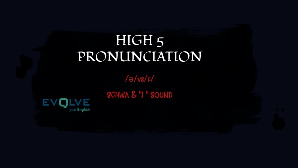 HIGH 5 PRONUNCIATION | Genially