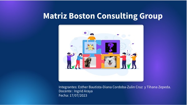 Matriz Boston Consulting Group
