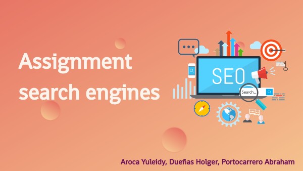 Assignment search engines