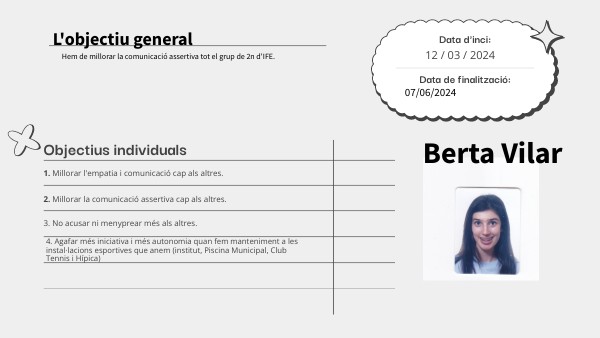 Seguimiento de Metas y Objetivos | Genially