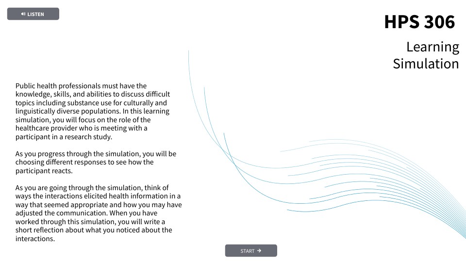 HPS 306 Simulation Online
