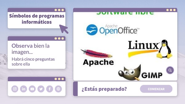 Símbolos de programas informáticos | Genially