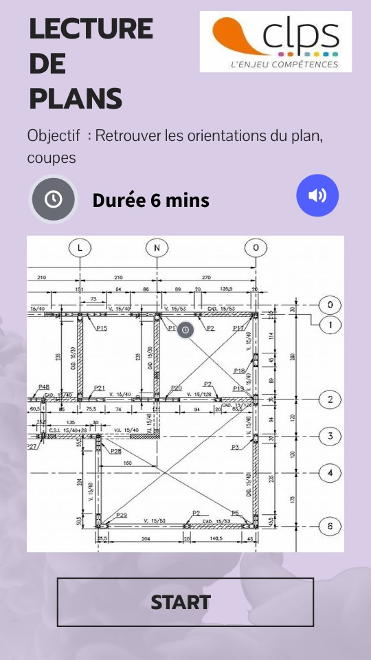 Capsule Lecture de plans | Genially