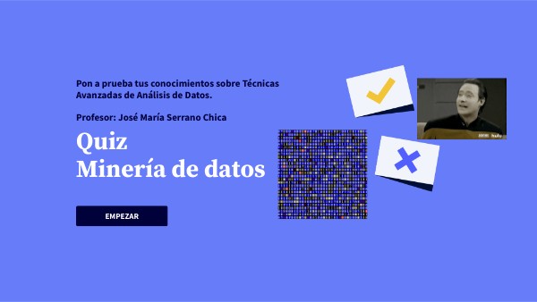 Quiz Data Mining | Genially