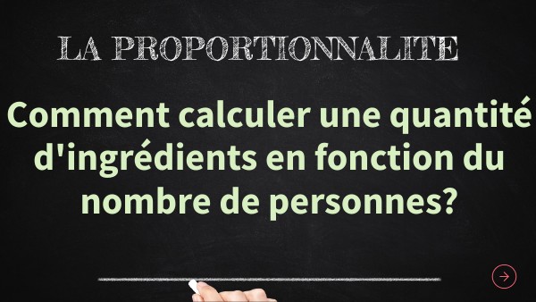 Proportionnalité | Genially