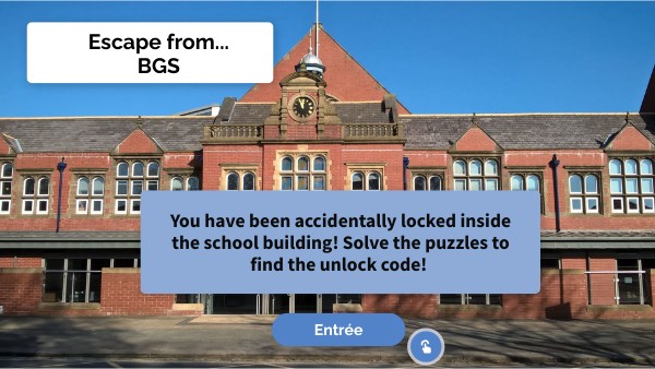 ESCAPE ROOM FRENCH YEAR 7 | Genially