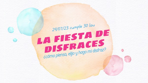 cumple 30 | Genially