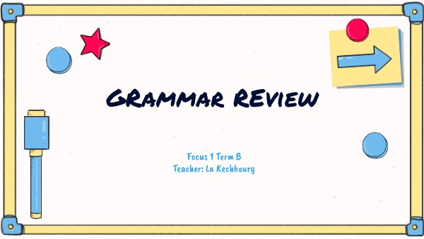 FC1 Grammar Review | Genially