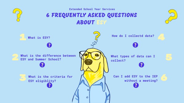 ESY FAQs