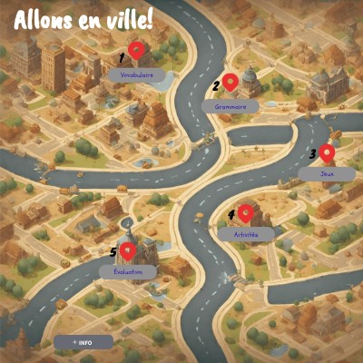 Allons en ville! | Genially