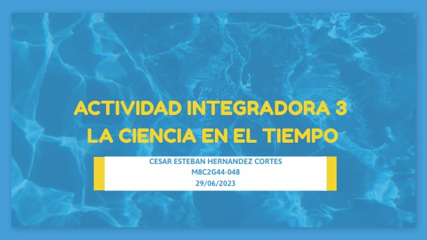 ACTIVIDAD INTEGRADORA | Genially