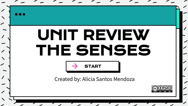 REVIEW UNIT2 SENSES | Genially